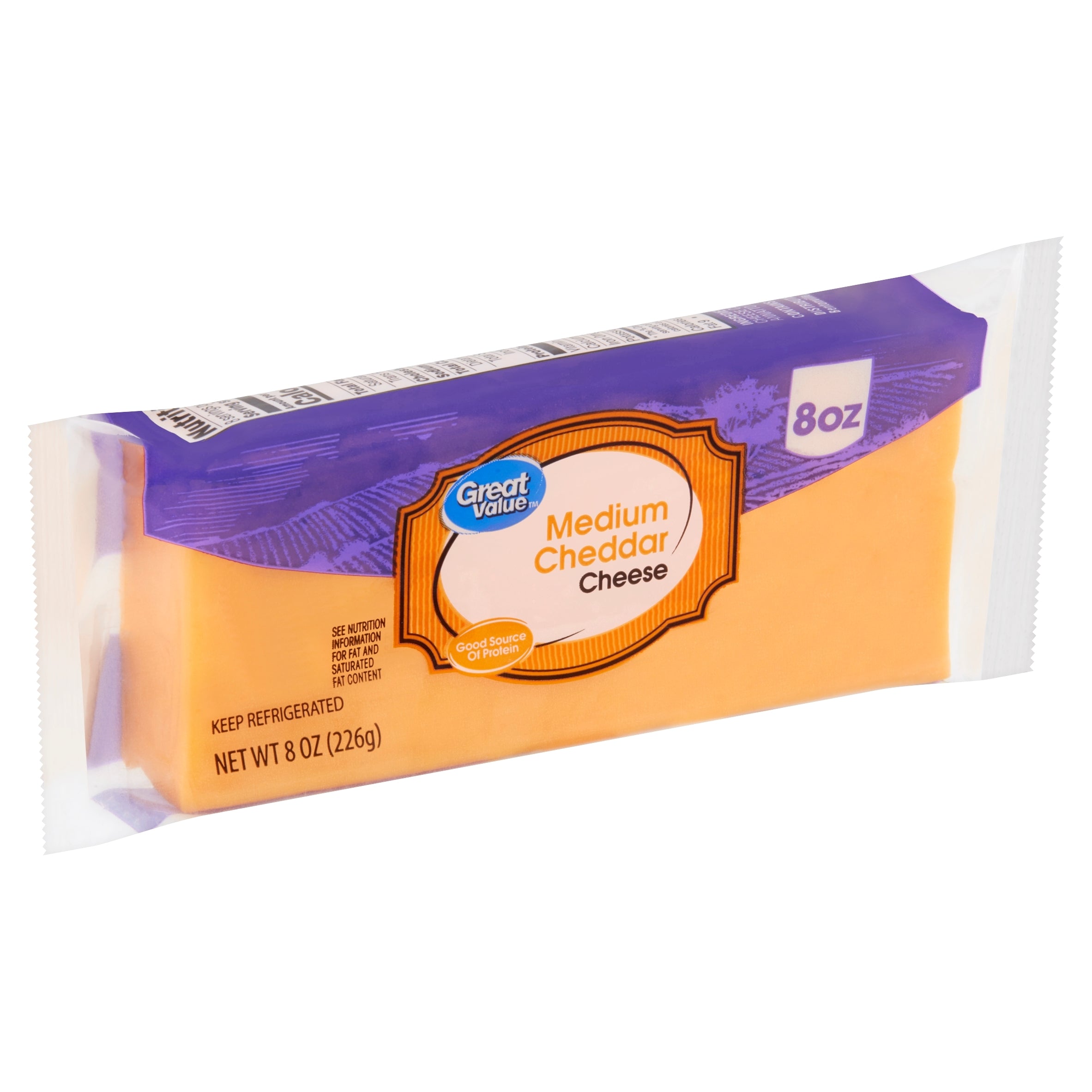 Great Value Sharp cheddar cheese block – Two of All Bosses