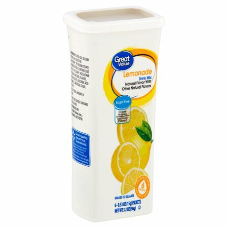 Great Value Lemonade Drink Mix 6ct. – Two of All Bosses