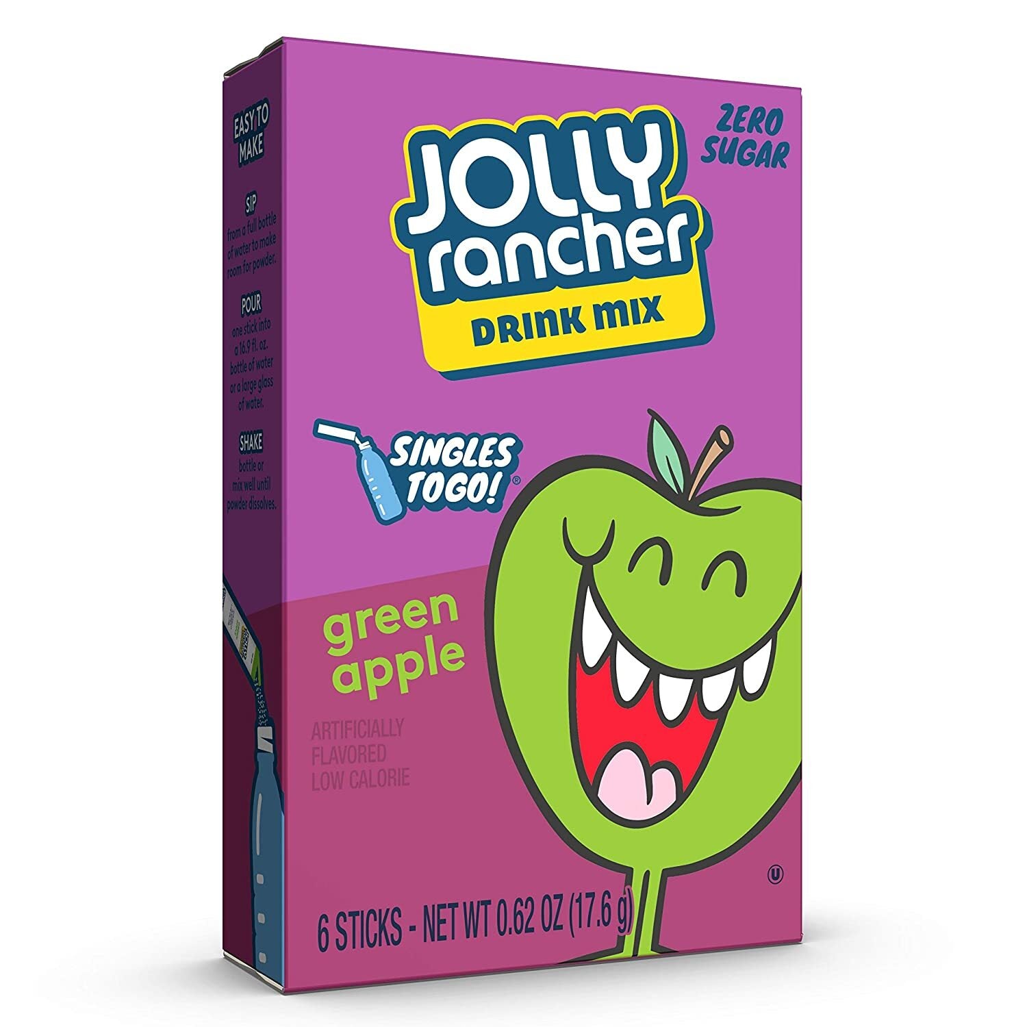 Jolly Rancher Green Apple Singles to go 6ct. – Two of All Bosses