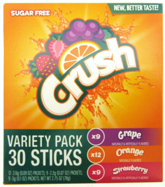 Crush Variety 30ct Pack 2.75oz – Two of All Bosses