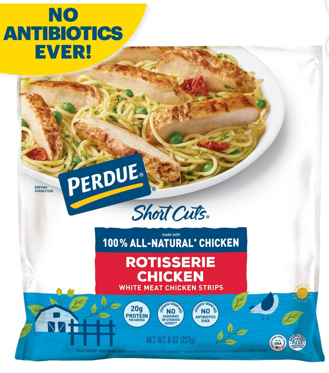 Perdue Short Cuts “Rotisserie Chicken Breasts Strips 8oz – Two of All ...
